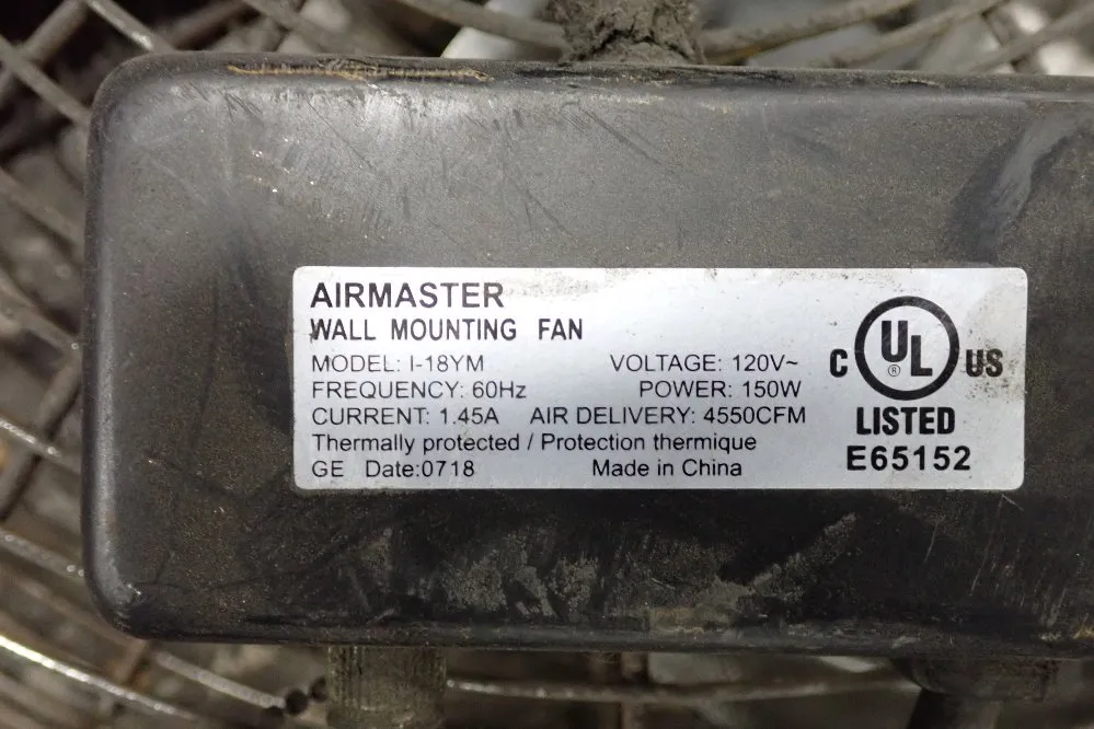 Used Airmaster Fan | HGR Industrial Surplus