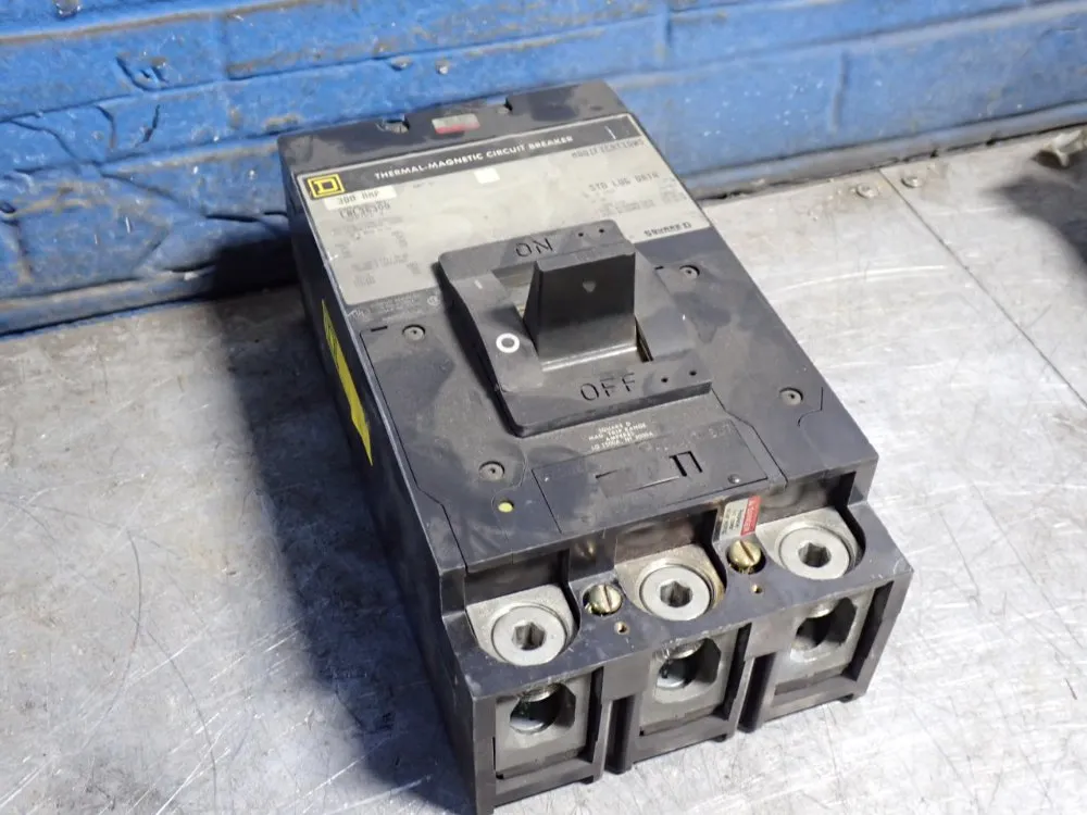 Square D 300 Amps Circuit Breaker - Lal36300 | HGR*24