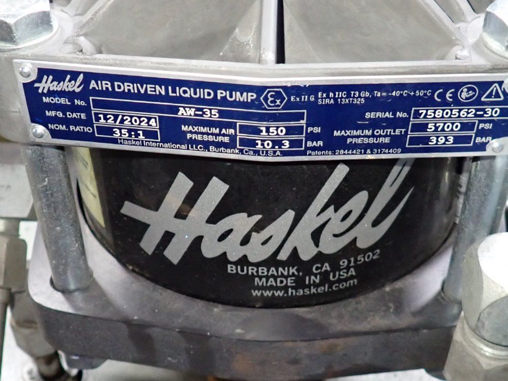 Haskel Hydraulic Unit - Aw-35 | HGR*24