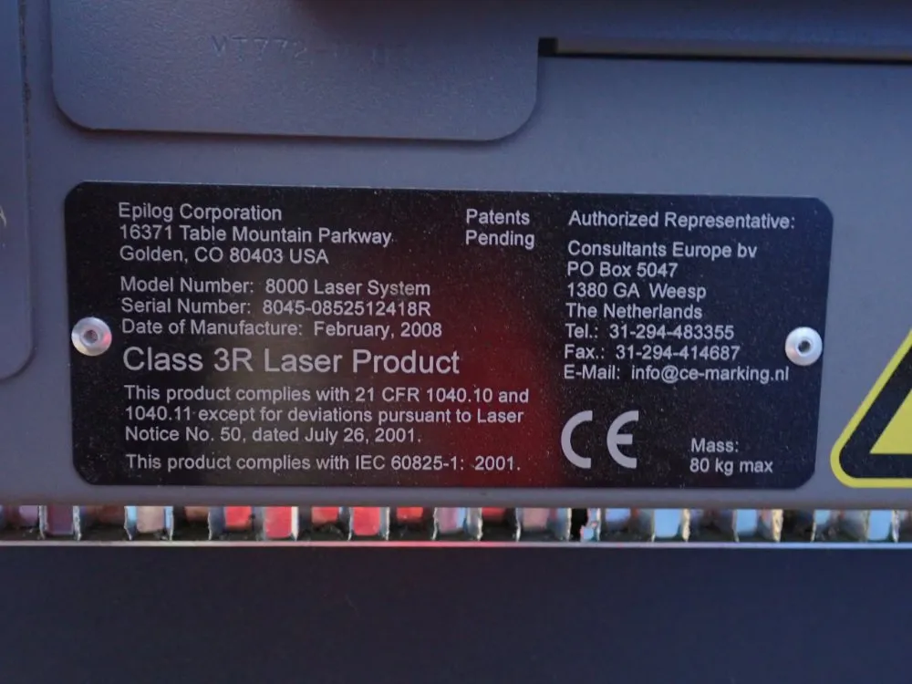 Epilog Helix 26x9x4 Engraving System - 8000 Laser System | HGR*24
