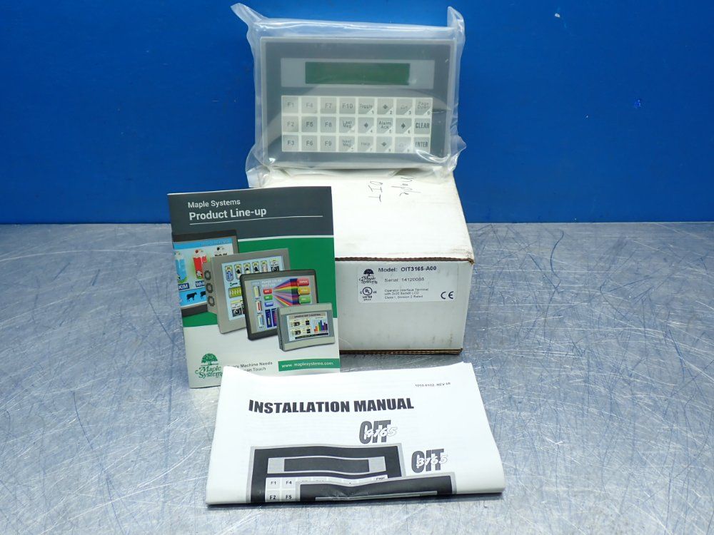 Maple Systems Operator Interface Terminal - Oit3165-a00 | HGR*24