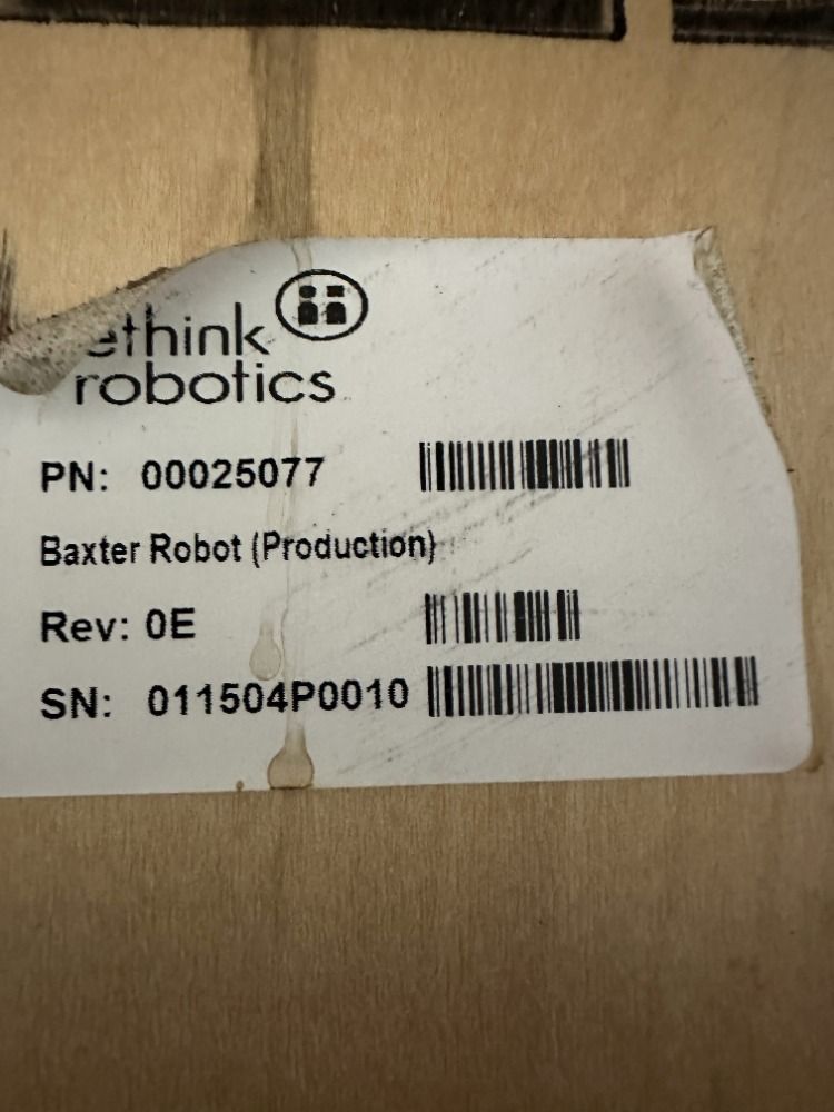 Used Rethink Collaborative Robot | HGR Industrial Surplus