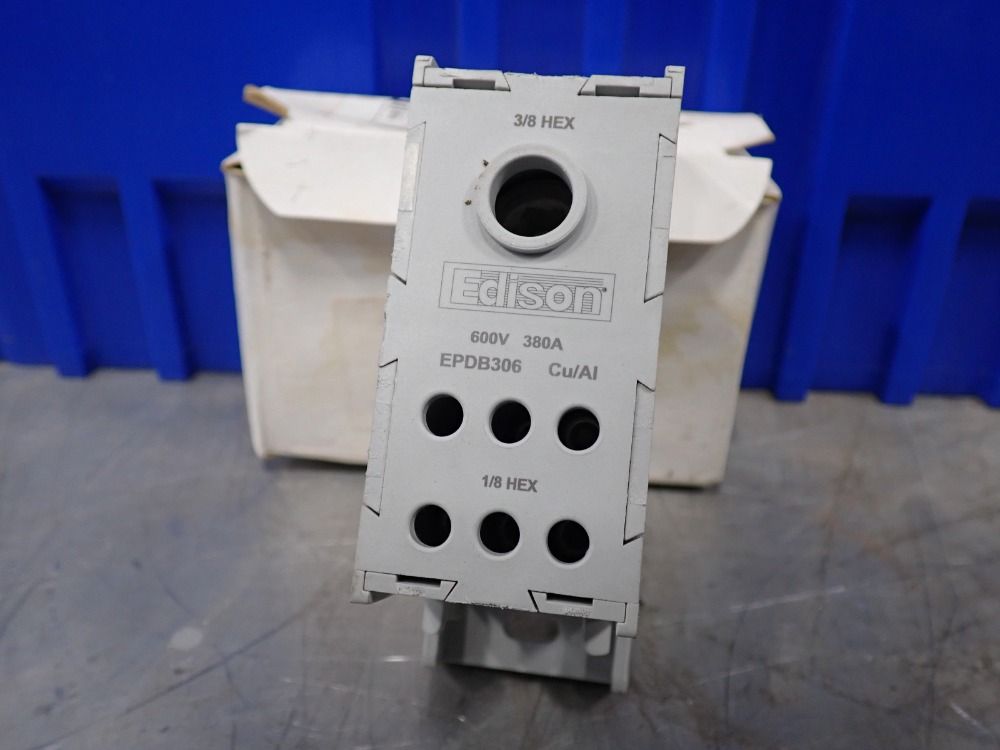 Used Edison Power Distribution Block | HGR Industrial Surplus