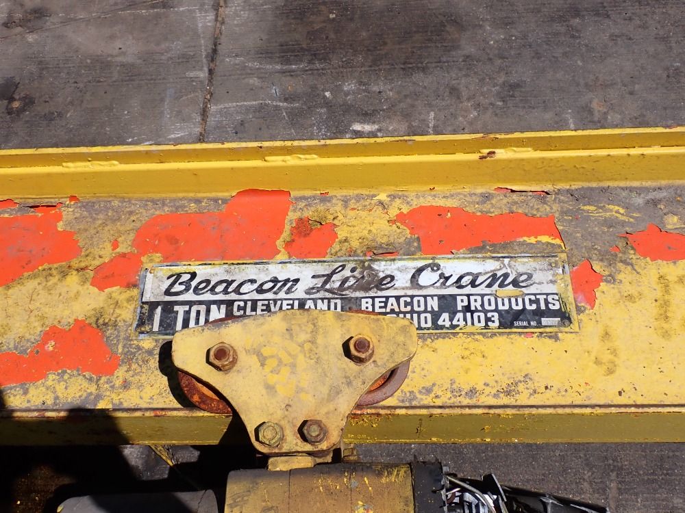 Used Beacon Line Crane Wall Mount Jib Crane | HGR Industrial Surplus