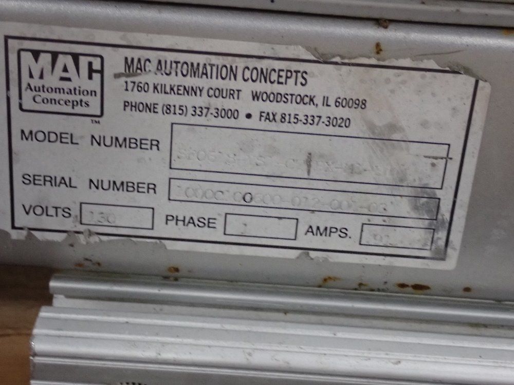 Used Mac Belt Conveyor | HGR Industrial Surplus