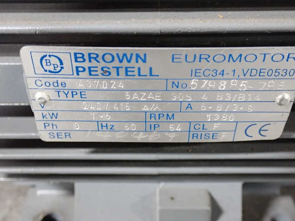 Used Brown Pestell Euro Motor | HGR*24