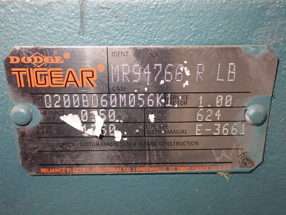 Used Tigear Gear Reducer | HGR Industrial Surplus
