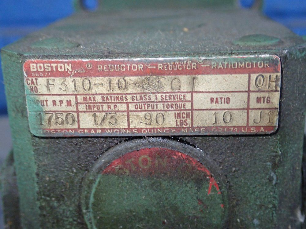 Used Boston Gear Gear Reducer | HGR Industrial Surplus