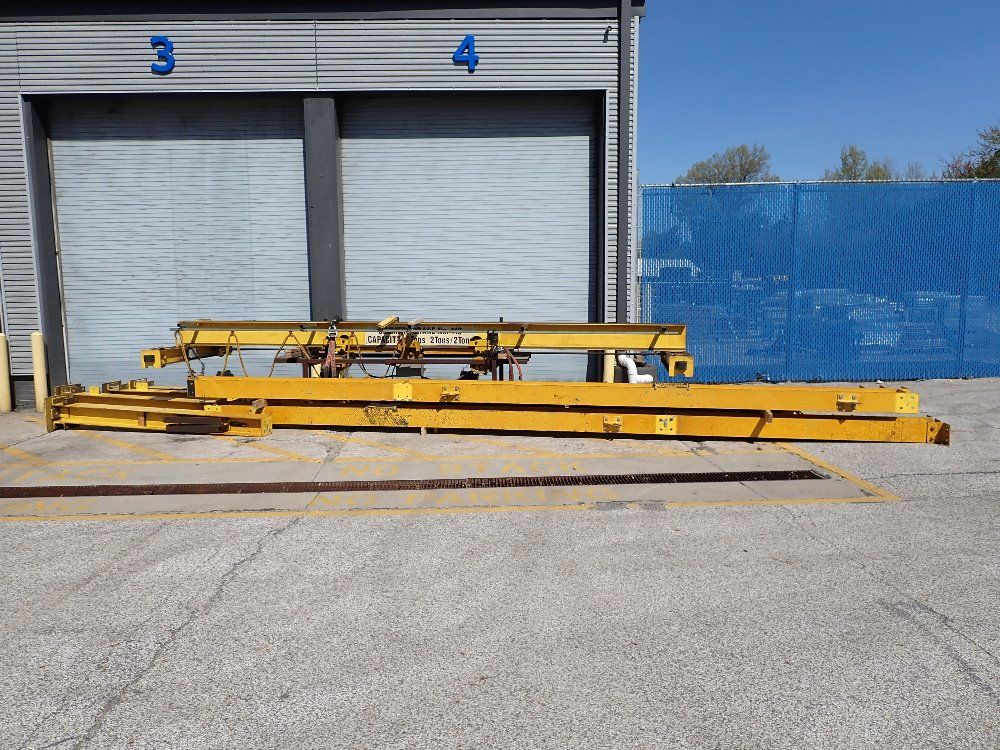 Used Simmers Simmers 4 Ton Bridge Crane | HGR Industrial Surplus