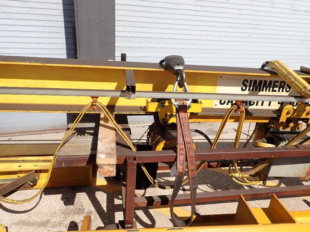 Used Simmers Simmers 4 Ton Bridge Crane | HGR Industrial Surplus