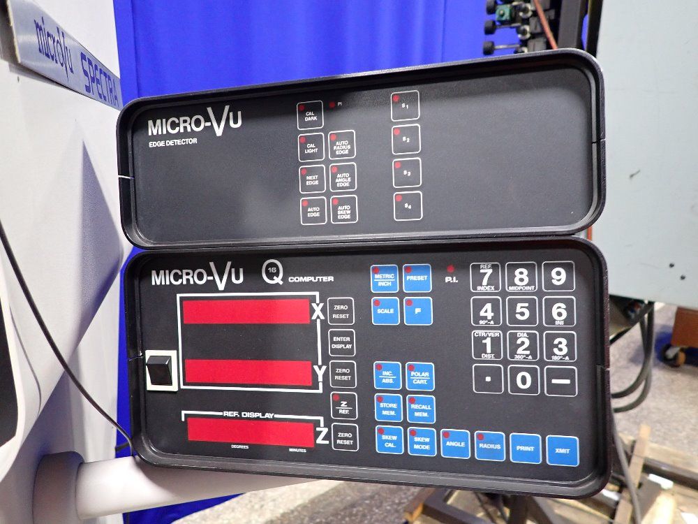 Used Micro-vu Micro-vu Spectra Optical Comparator | HGR Industrial... Used Micro-vu Micro-vu Spectra Optical Comparator | HGR Industrial...