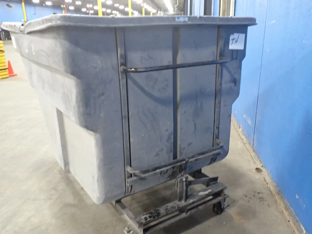 Used Rubbermaid Trash Cart | HGR Industrial Surplus