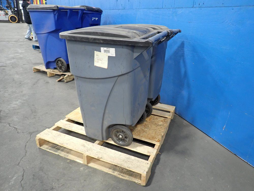 Used Rubbermaid Garbage Bin | HGR Industrial Surplus