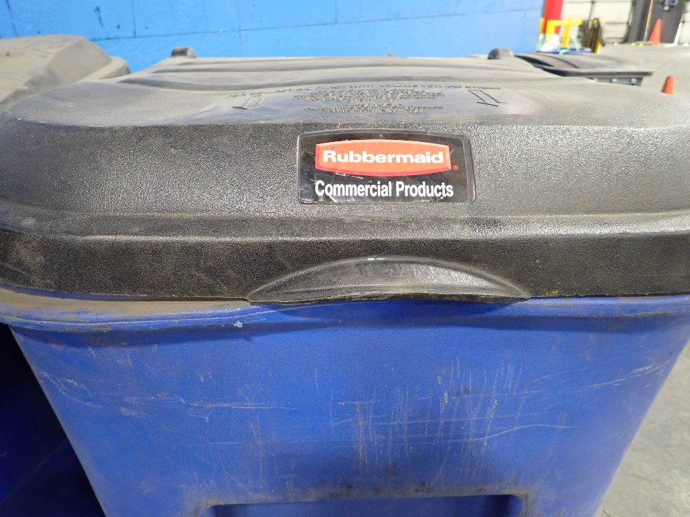 Used Rubbermaid Garbage Bin | HGR Industrial Surplus