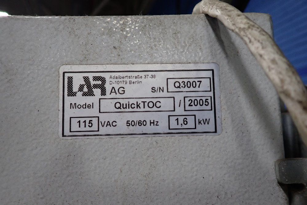 Used Lar Leak Monitoring System Panel | HGR Industrial Surplus
