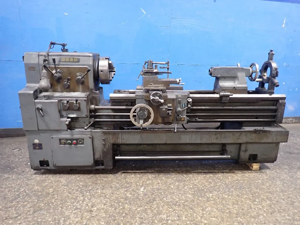 Used Webb Gap Bed Lathe | HGR Industrial Surplus