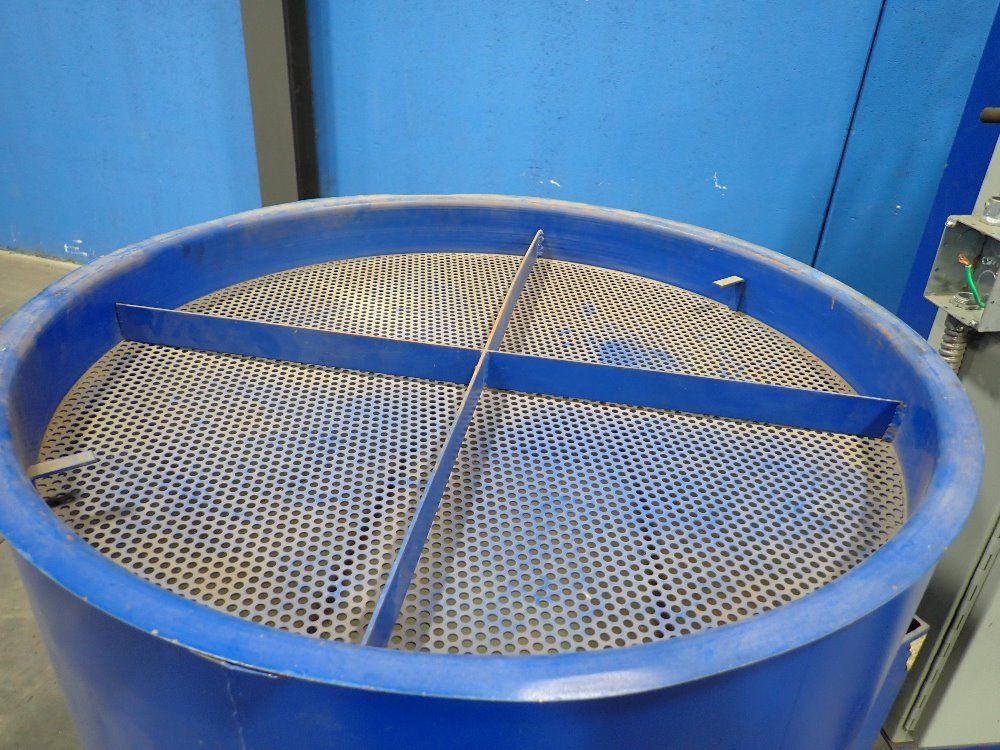 Used Clemco Industries Sand Blasting Booth W/ Hopper & Pump System...