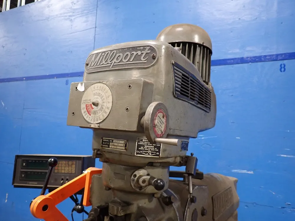 Used Millport Millport 3vh Vertical Mill | HGR Industrial Surplus