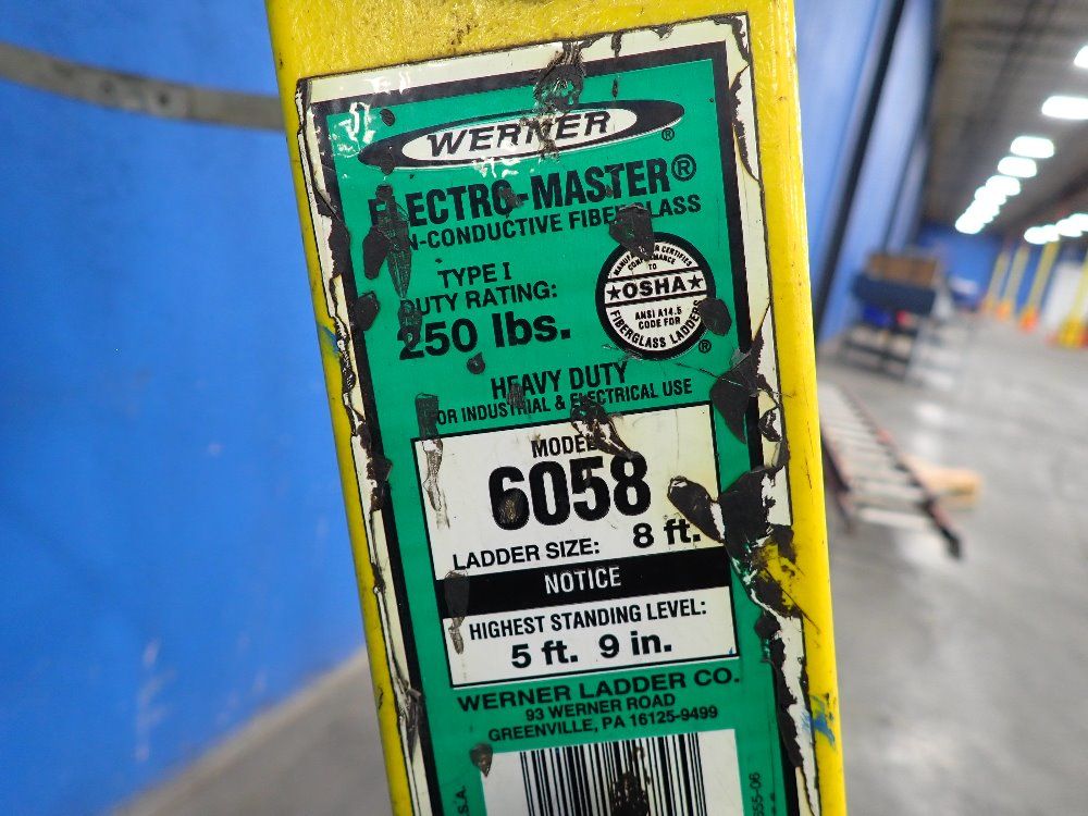 Used Werner Ladder | HGR Industrial Surplus
