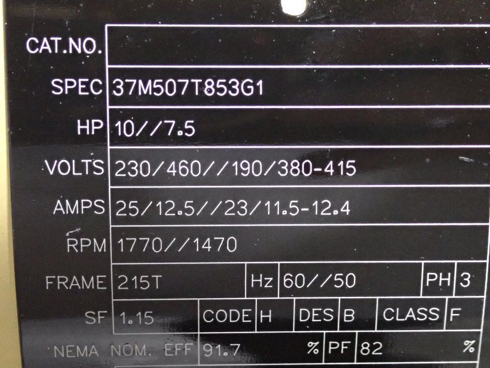 Used Baldor 7.5/10 Hp Motor | HGR Industrial Surplus