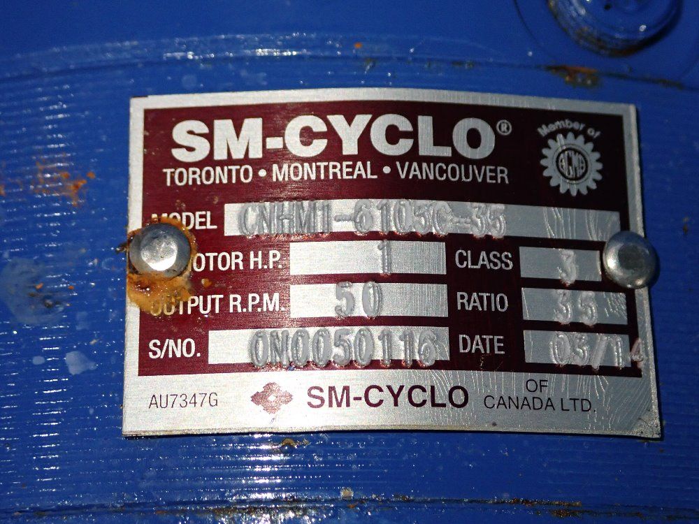 Used Sm-cyclo Gear Drive | HGR Industrial Surplus