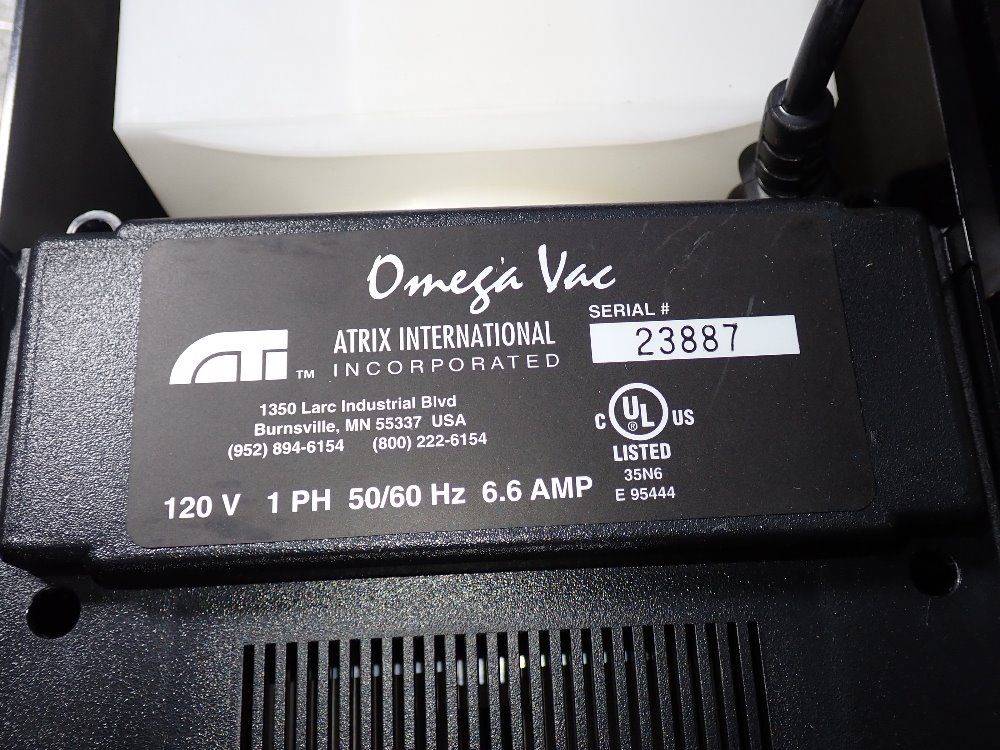 Used Omega Vac Vacuum | HGR Industrial Surplus