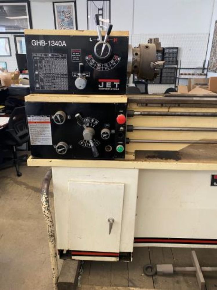 Used Jet Jet 13" X 40" Bench Lathe | HGR Industrial Surplus