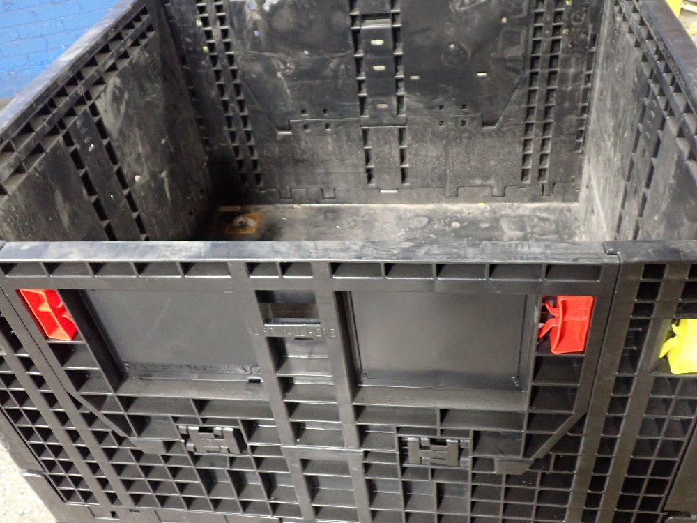 Used Collapsible Plastic Crate | HGR Industrial Surplus
