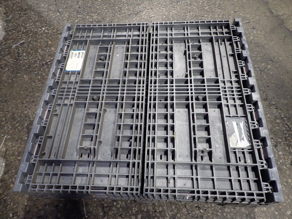 Used Collapsible Plastic Crate | HGR Industrial Surplus