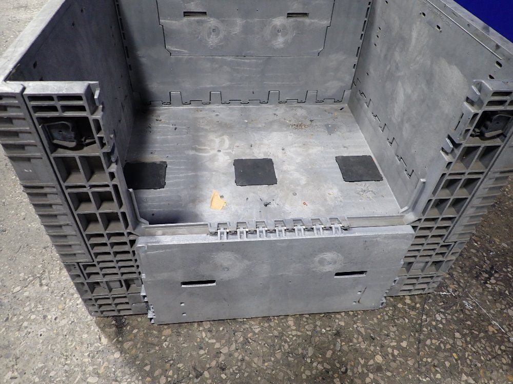 Used Collapsible Plastic Crate | HGR Industrial Surplus
