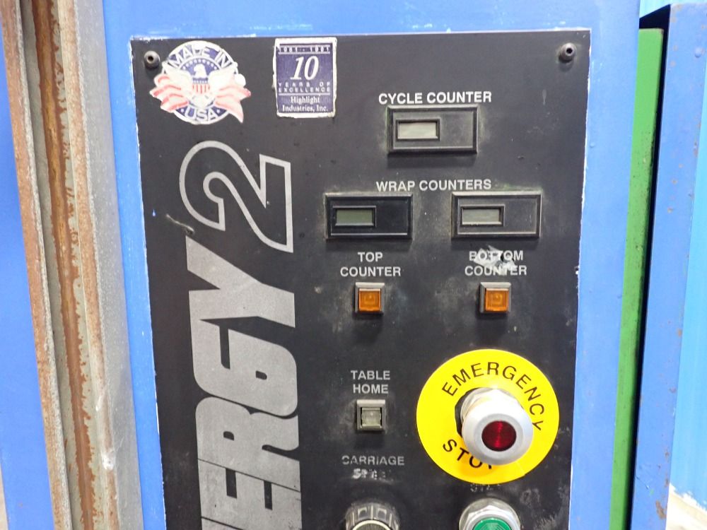 Used Highlight Industries Highlight Industries Synergy 2 Stretch Wrapper...