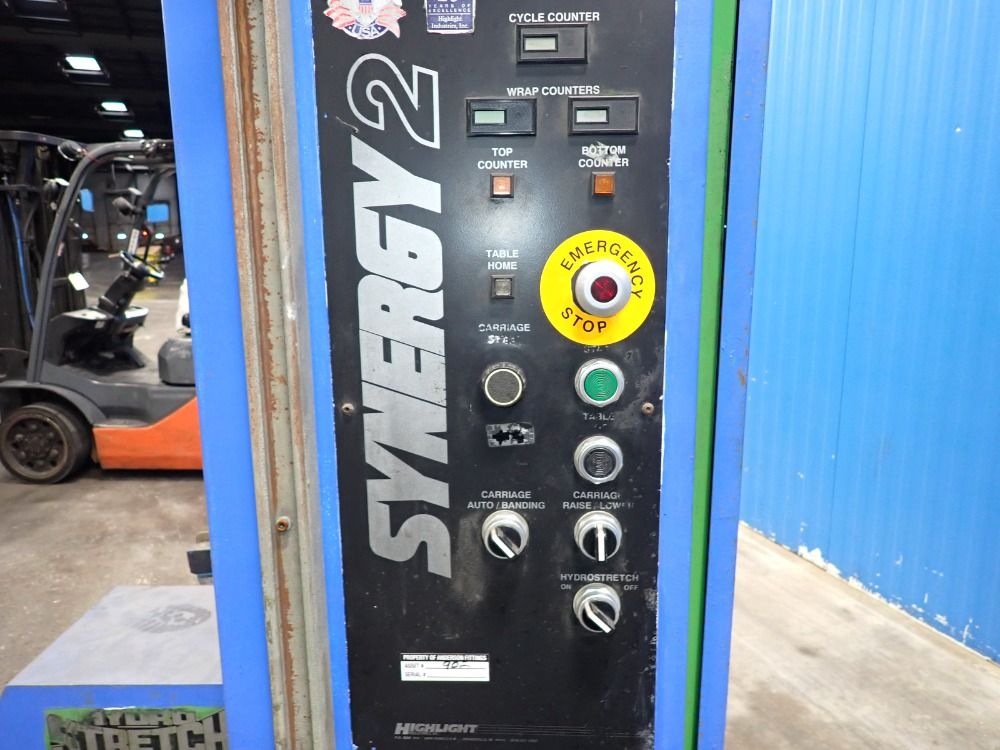 Used Highlight Industries Highlight Industries Synergy 2 Stretch Wrapper...