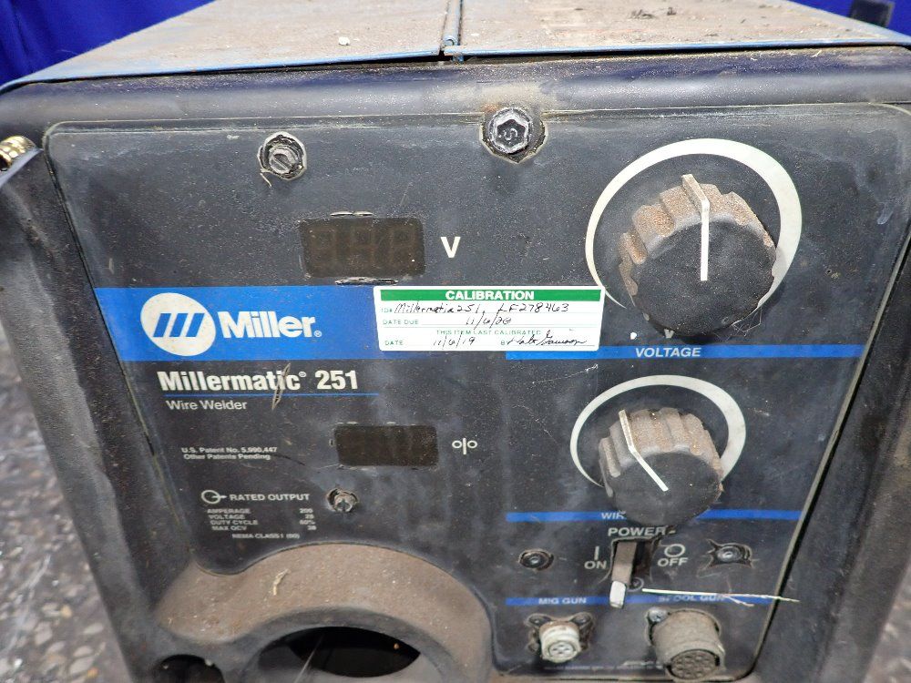 Used Miller Miller Millermatic 251 Welder | HGR Industrial Surplus