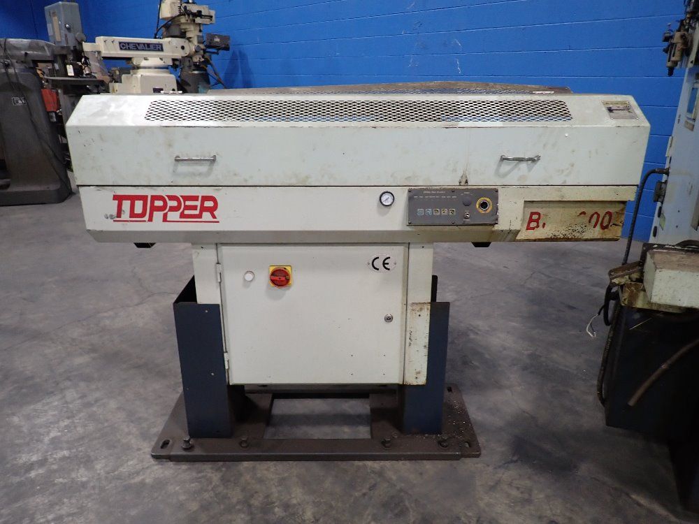 Used Topper 2004 Topper Tnl-100a CNC Lathe Includes Conveyor And Bar...