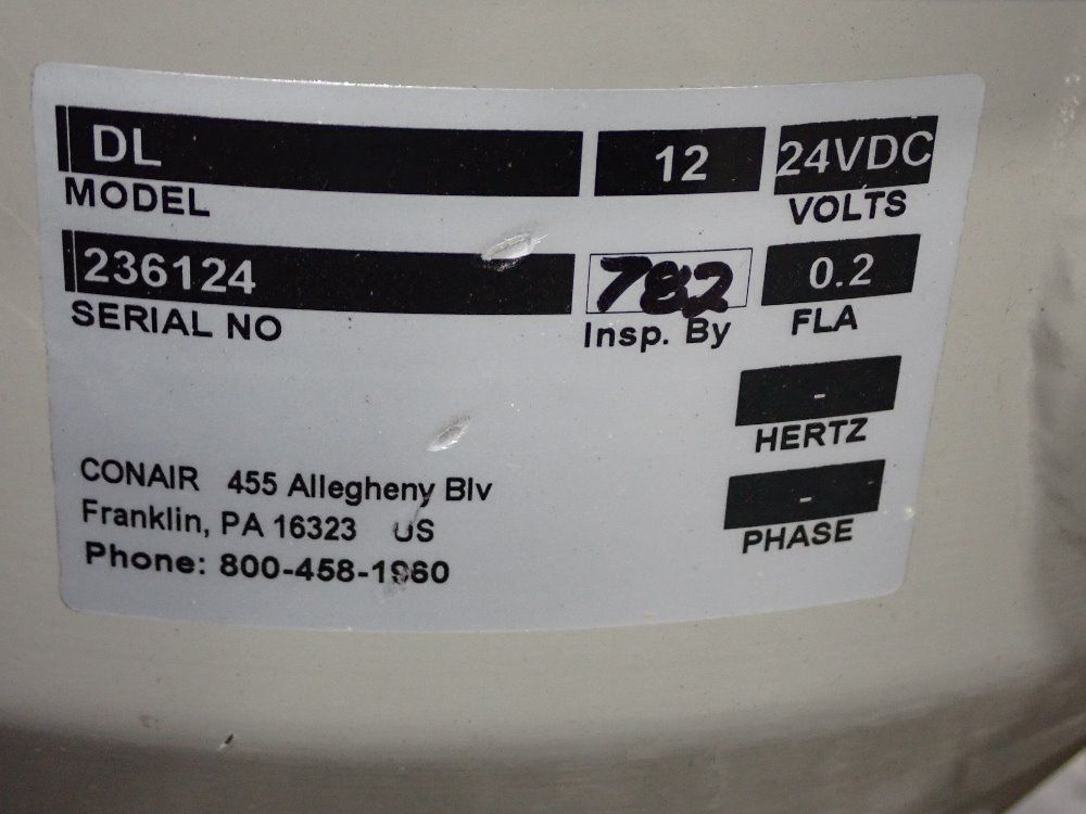 Used Conair Franklin Hopper | HGR Industrial Surplus