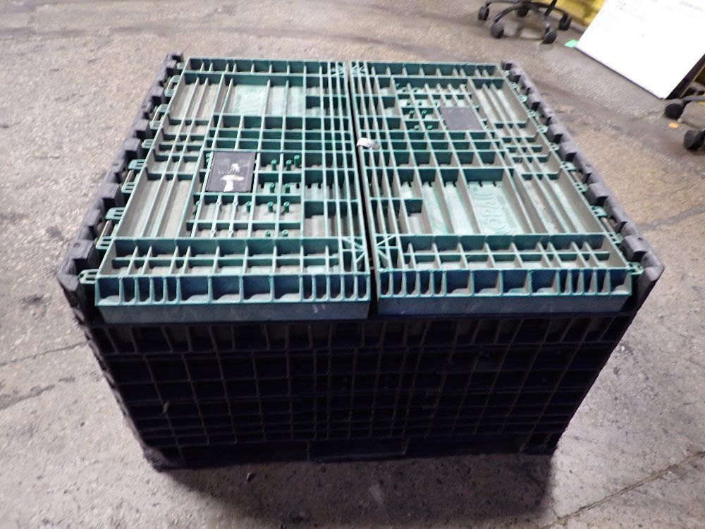Used Ropak Plastic Collapsible Basket | HGR Industrial Surplus