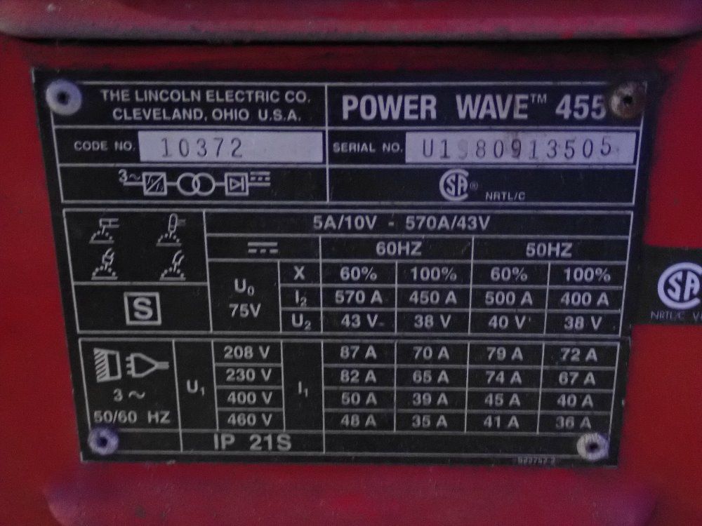 Used Lincoln Electric Welder | HGR Industrial Surplus
