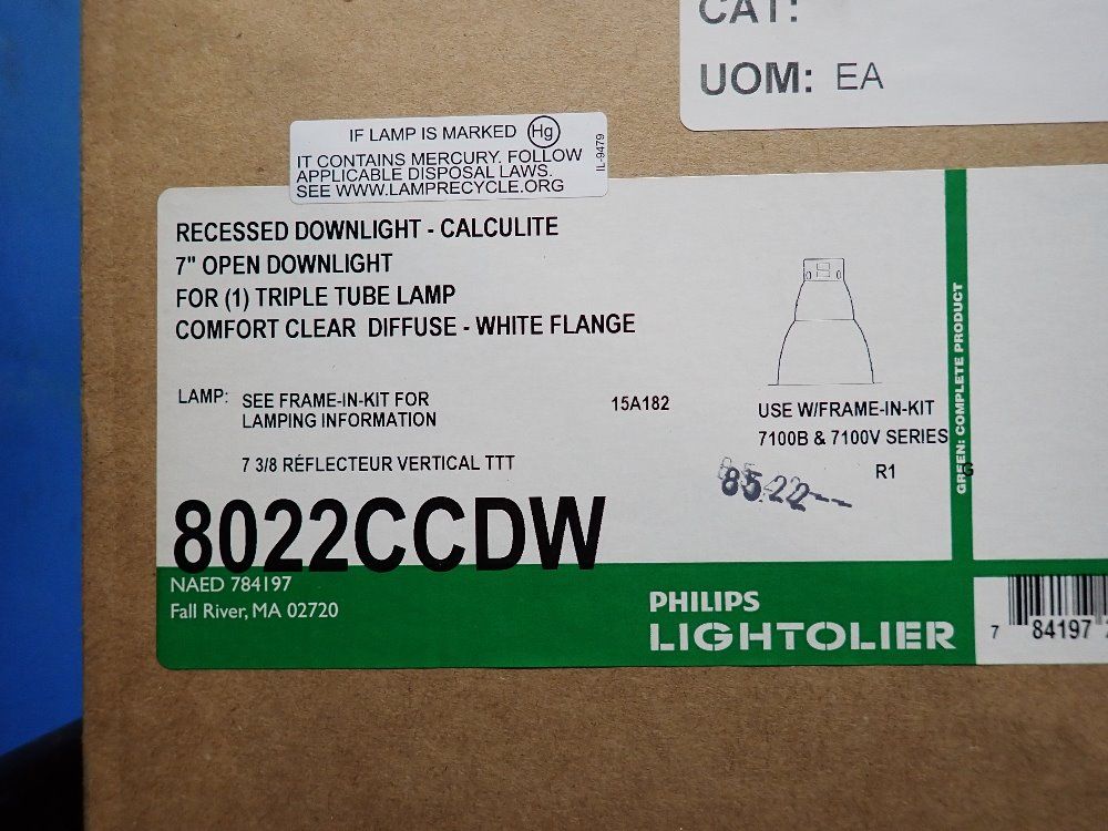 Used Philips Light Fixture Frames | HGR Industrial Surplus