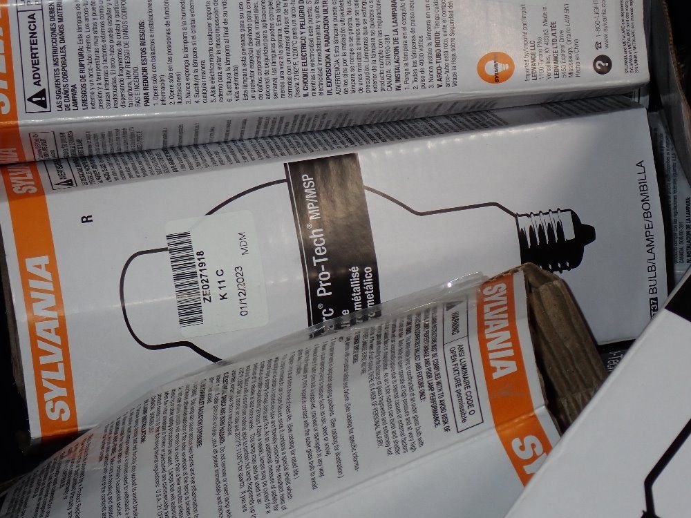 Used Sylvania Light Bulbs | HGR Industrial Surplus