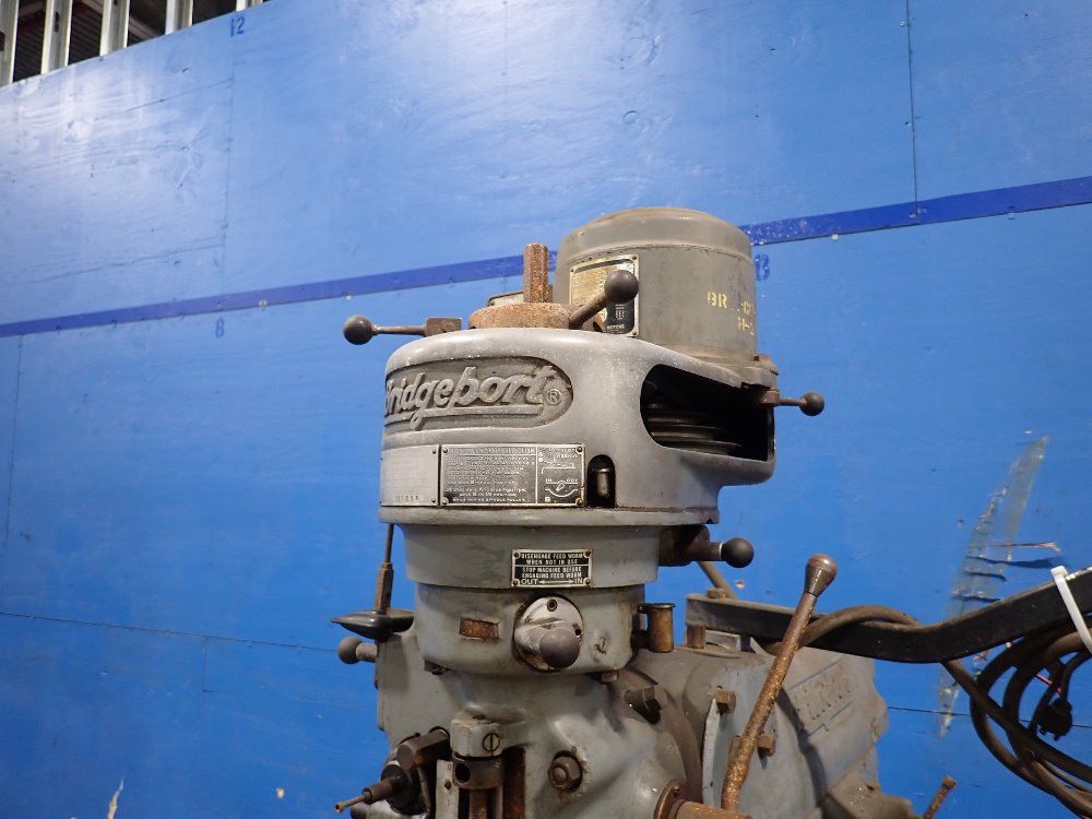 Used Bridgeport Vertical Mill | HGR Industrial Surplus