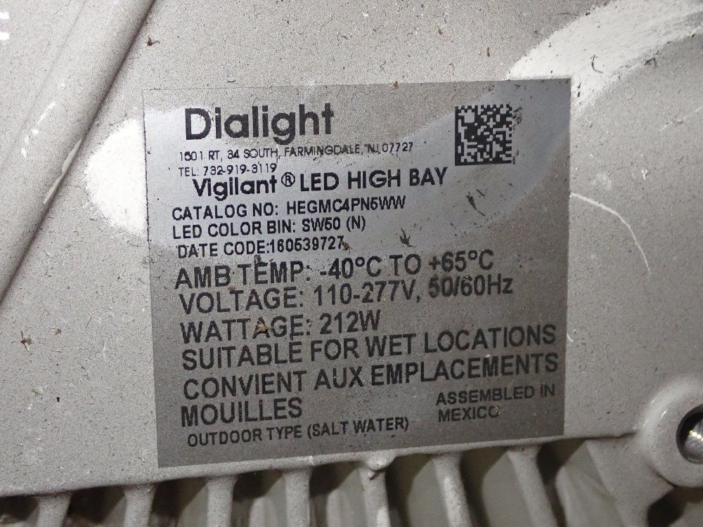 Used Dialight Light Fixture | HGR Industrial Surplus