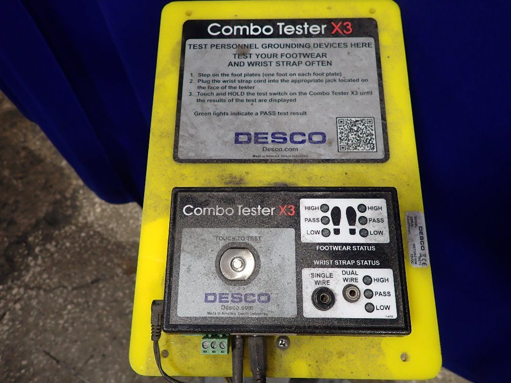 Used Desco Combo Tester | HGR Industrial Surplus
