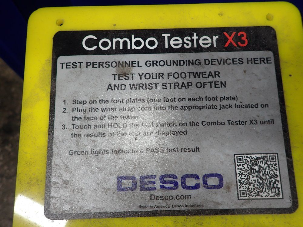 Used Desco Combo Tester | HGR Industrial Surplus