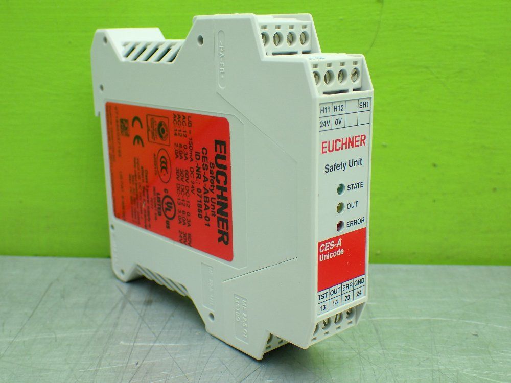Used Euchner Safety Relay Unit. | HGR*24