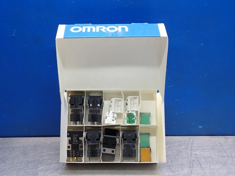 Used Omron Push Button Switches 1 Box Of 5 | HGR*24