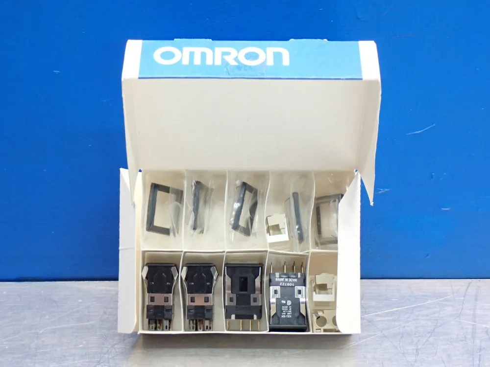 Used Omron Lighted Push Button Switch Contact Block 1 Box Of 4 | HGR*24