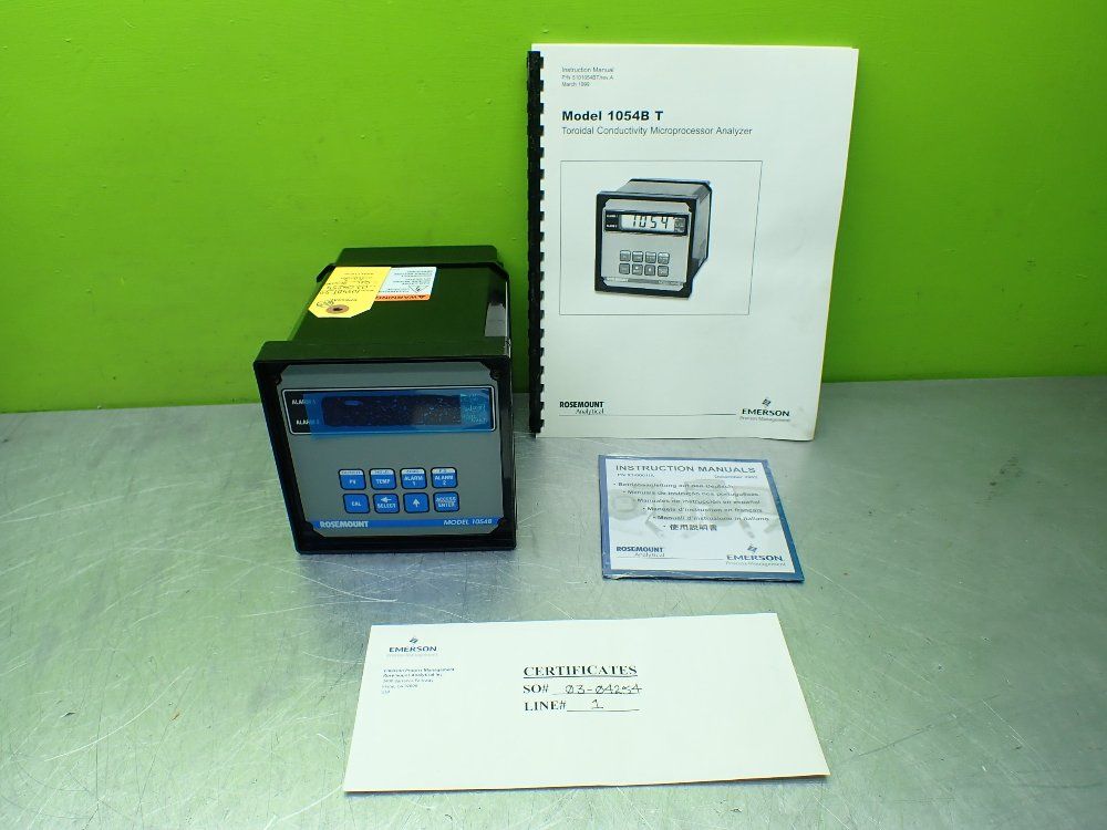 Used Rosemount Toroidal Conductivity Microprocessor | HGR*24