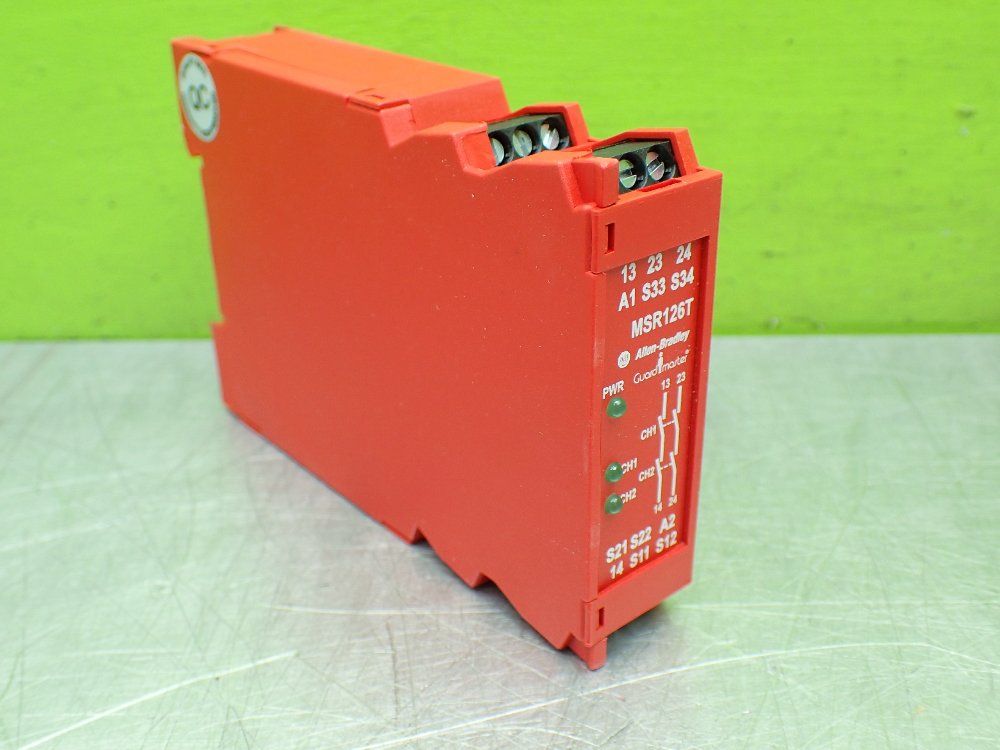 Used Allen-bradley Guardmaster Safety Relay. Msr126t | HGR*24