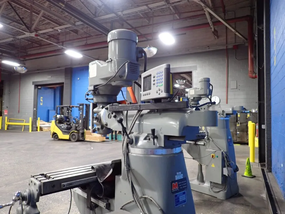 Sharp Industries 50" X 9" Vertical Mill - Lmv-50/dvs | HGR*24