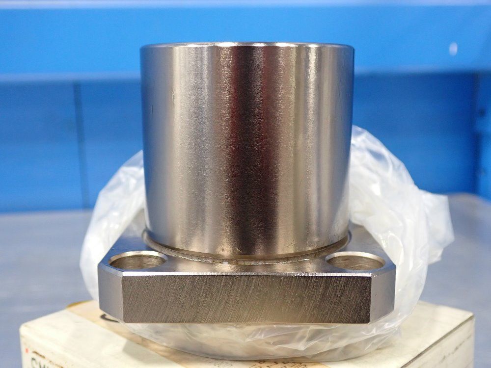 Used Nippon Bearing Square Flange Slide Bushing | HGR Industrial Surplus